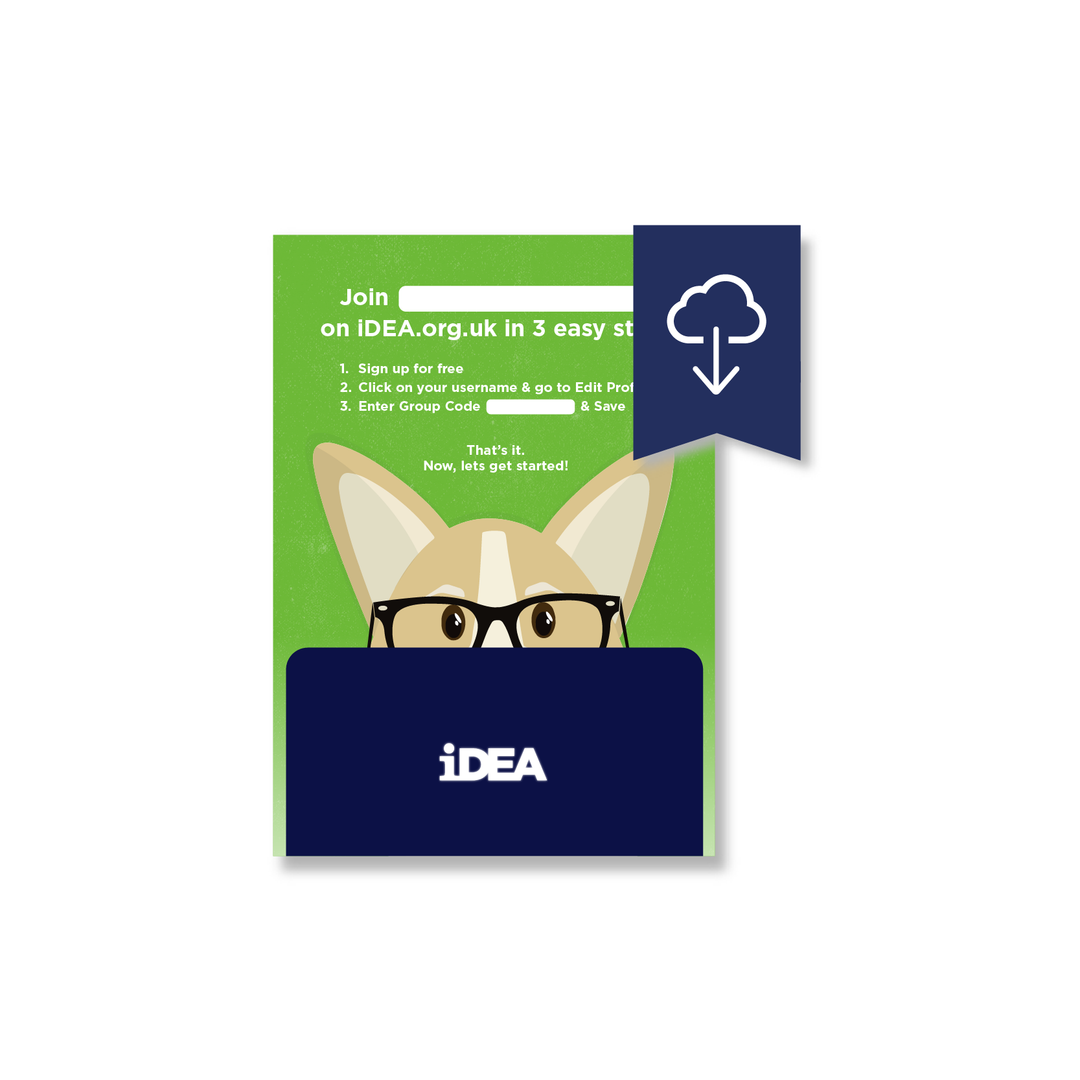 iDEA Worker Poster – iDEA.org.uk Shop