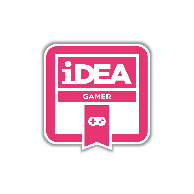 iDEA Gamer Pin Badge – iDEA.org.uk Shop
